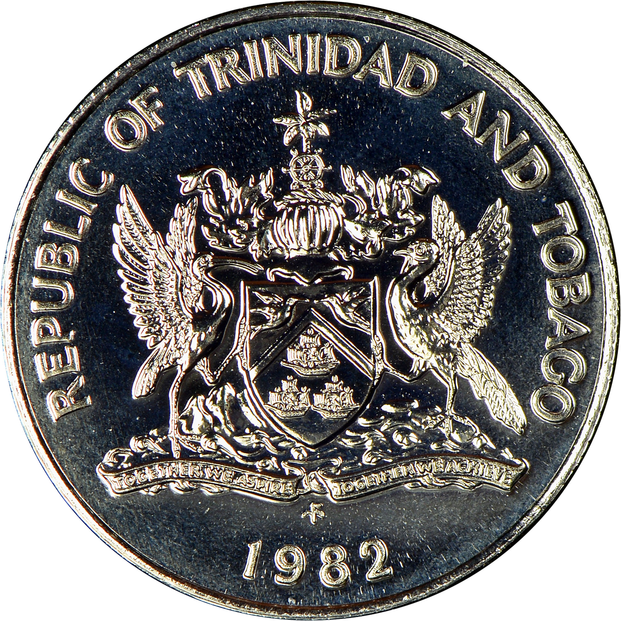 Trinidad & Tobago 10 Cents KM 44 Prices & Values | NGC