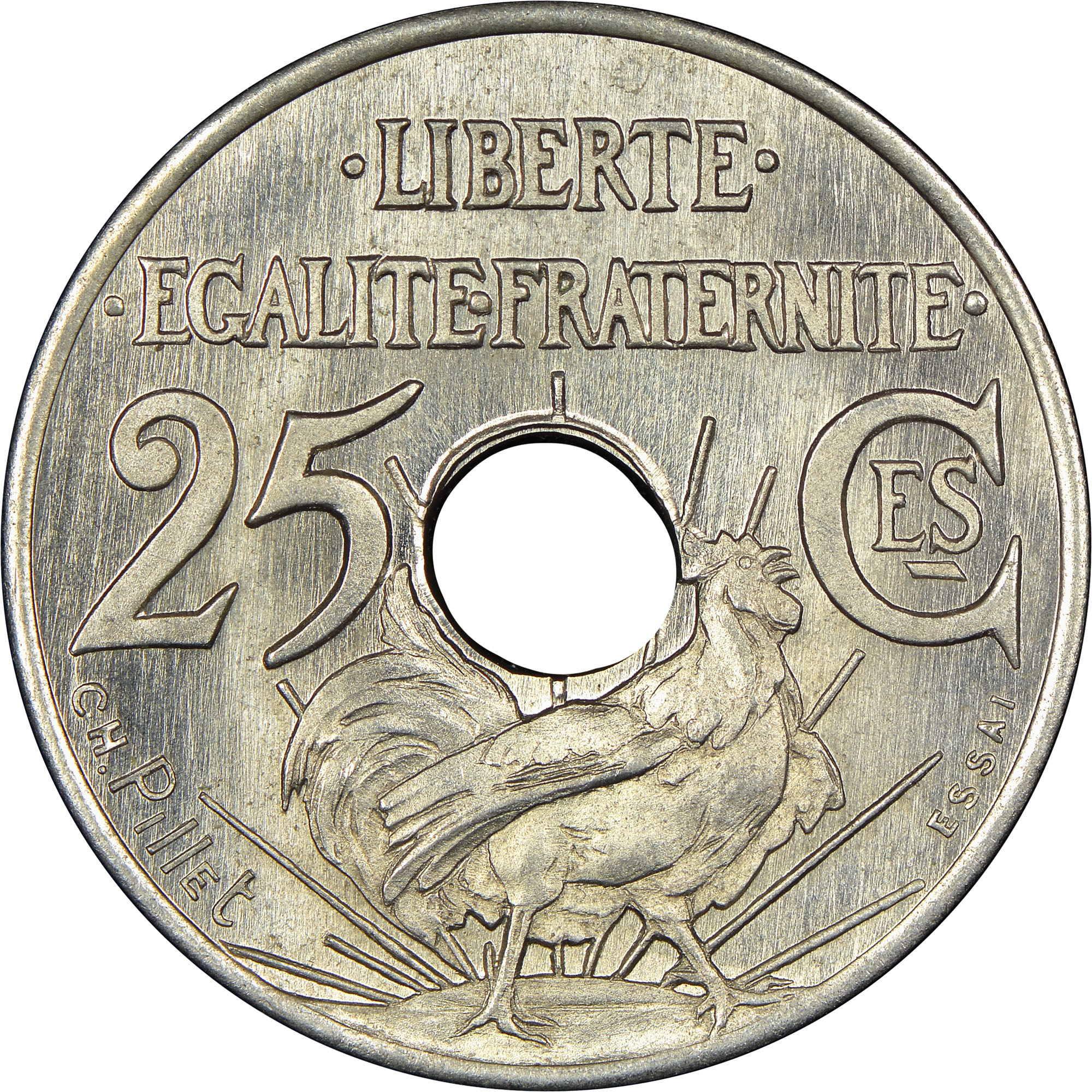 France 25 Centimes KM E42 Prices & Values | NGC