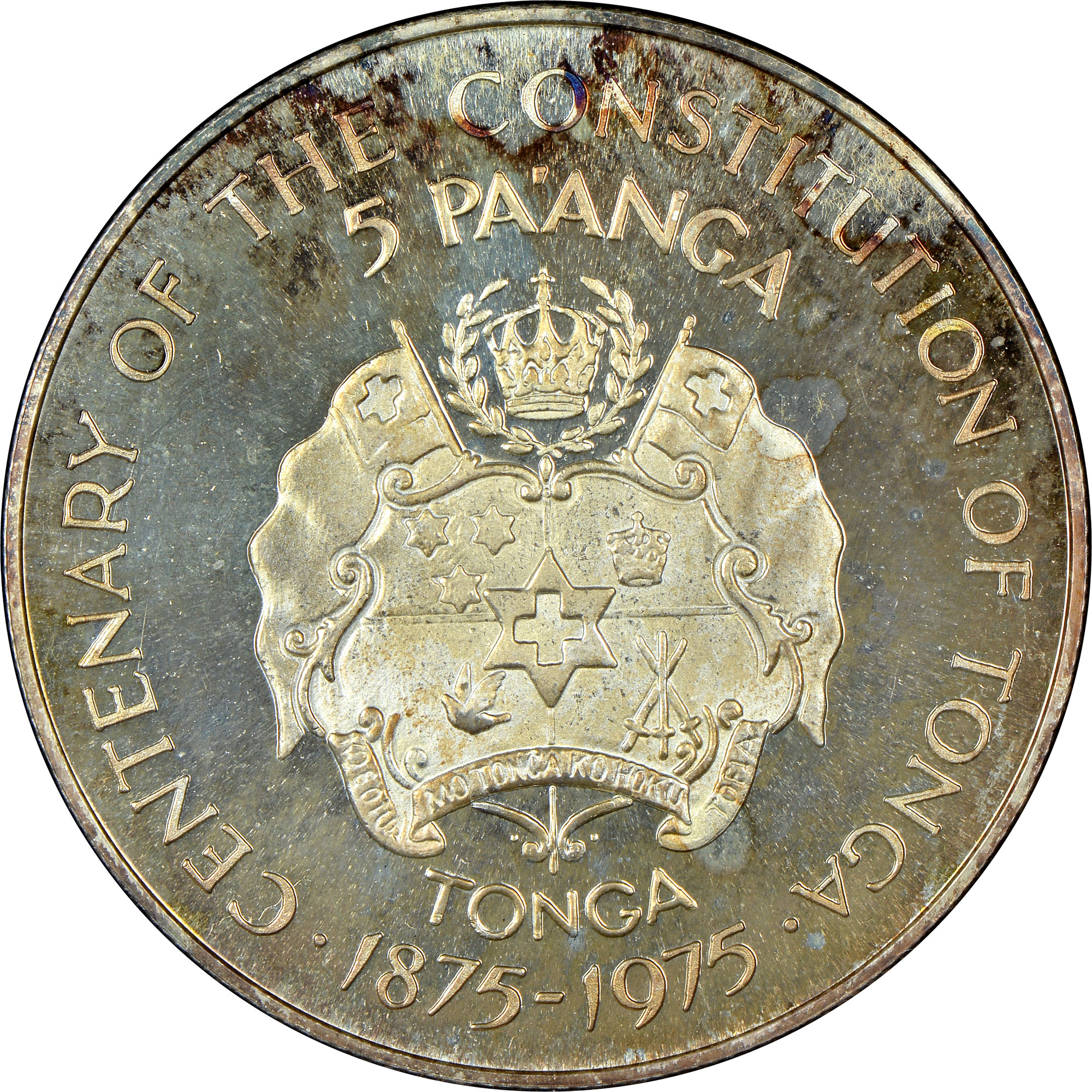 Tonga 5 Pa'anga KM 50 Prices & Values | NGC