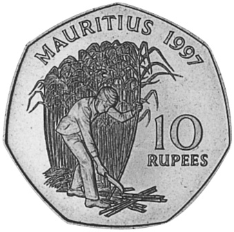 Mauritius 10 Rupees KM 61 Prices & Values | NGC
