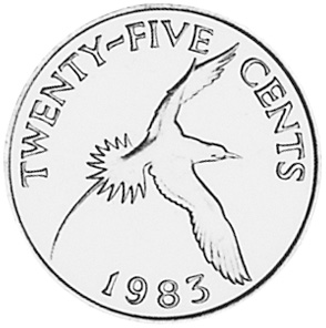 Bermuda 25 Cents KM 18 Prices & Values | NGC