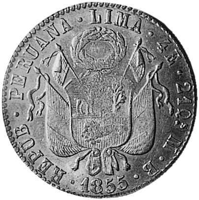 Peru 2 Reales KM 141.3 Prices & Values | NGC