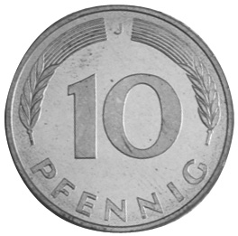 Germany - Federal Republic 10 Pfennig KM 108 Prices & Values | NGC