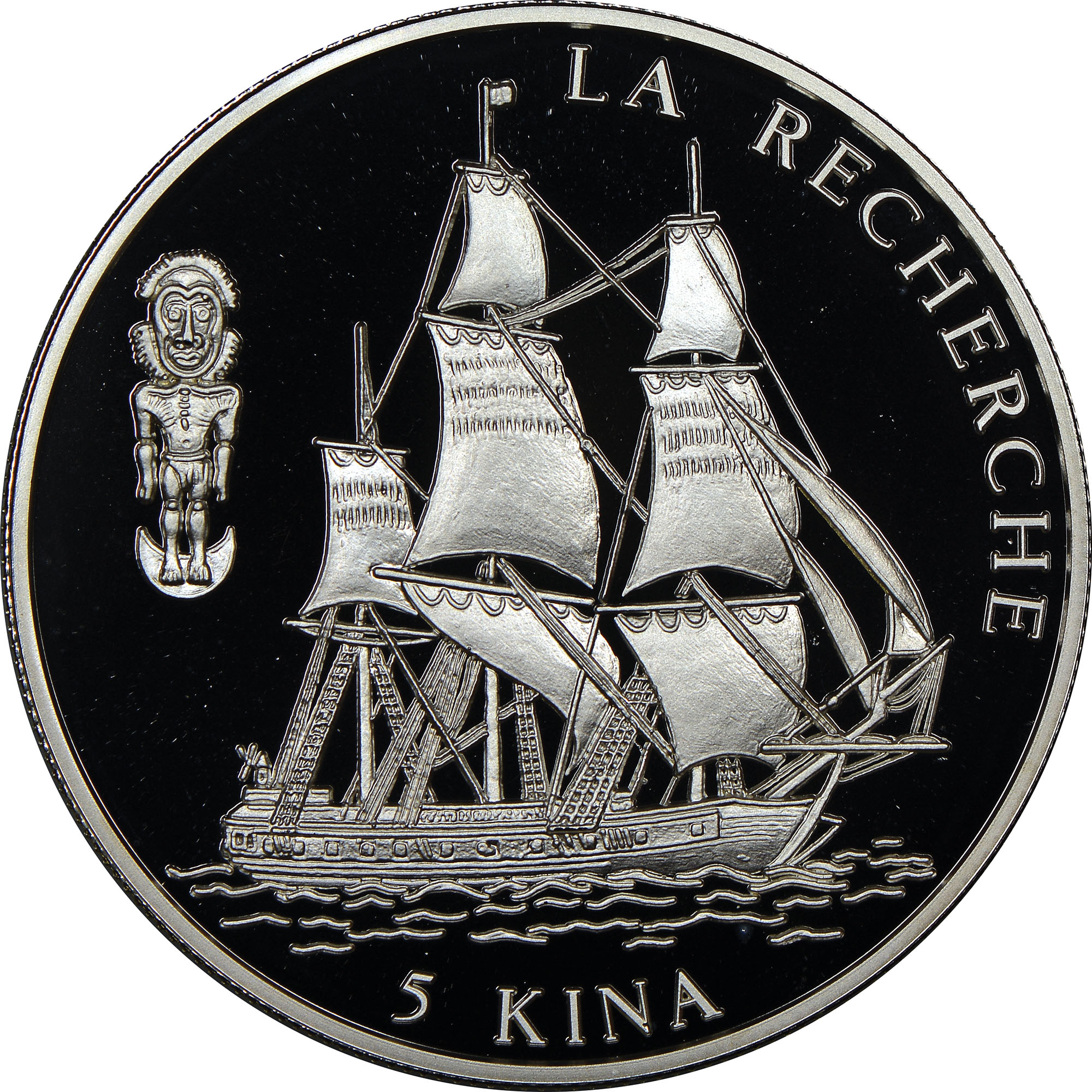 Papua New Guinea 5 Kina KM 43 Prices & Values | NGC