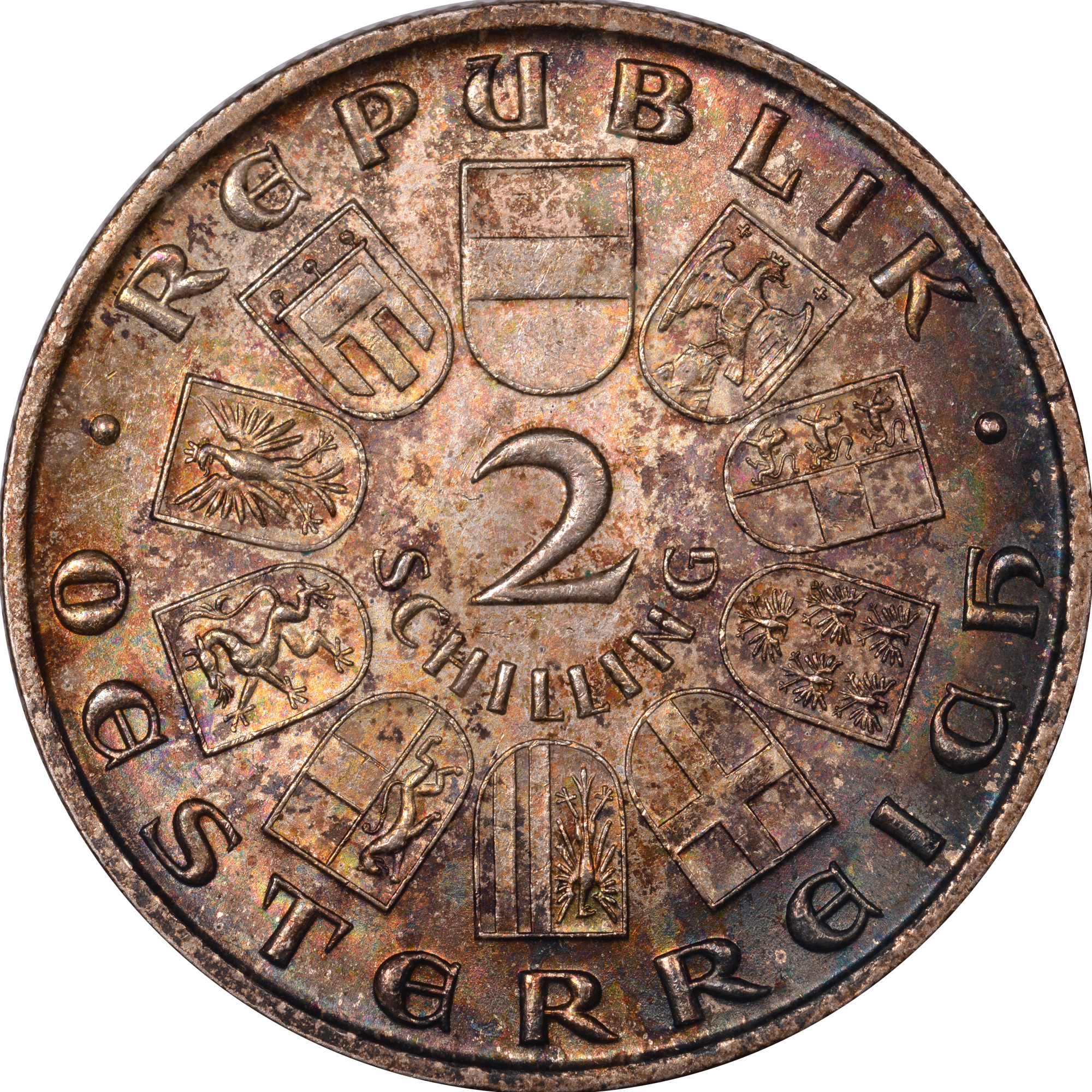 Austria 2 Schilling KM 2843 Prices & Values | NGC