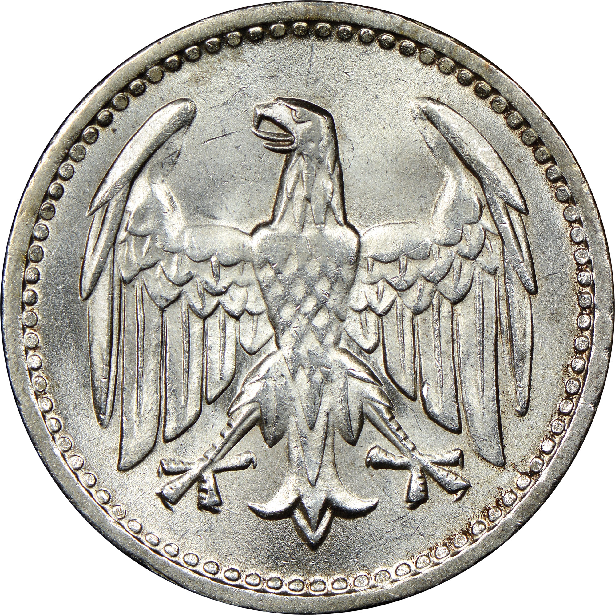 Germany - Weimar Republic 3 Mark KM 43 Prices & Values | NGC