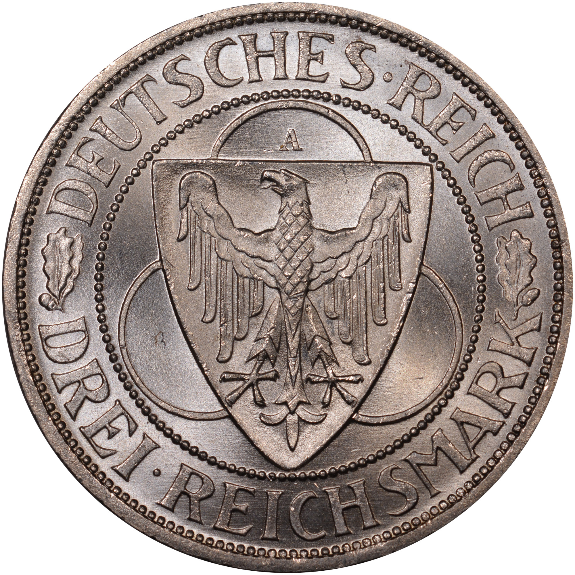 Germany - Weimar Republic 3 Reichsmark KM 70 Prices & Values | NGC