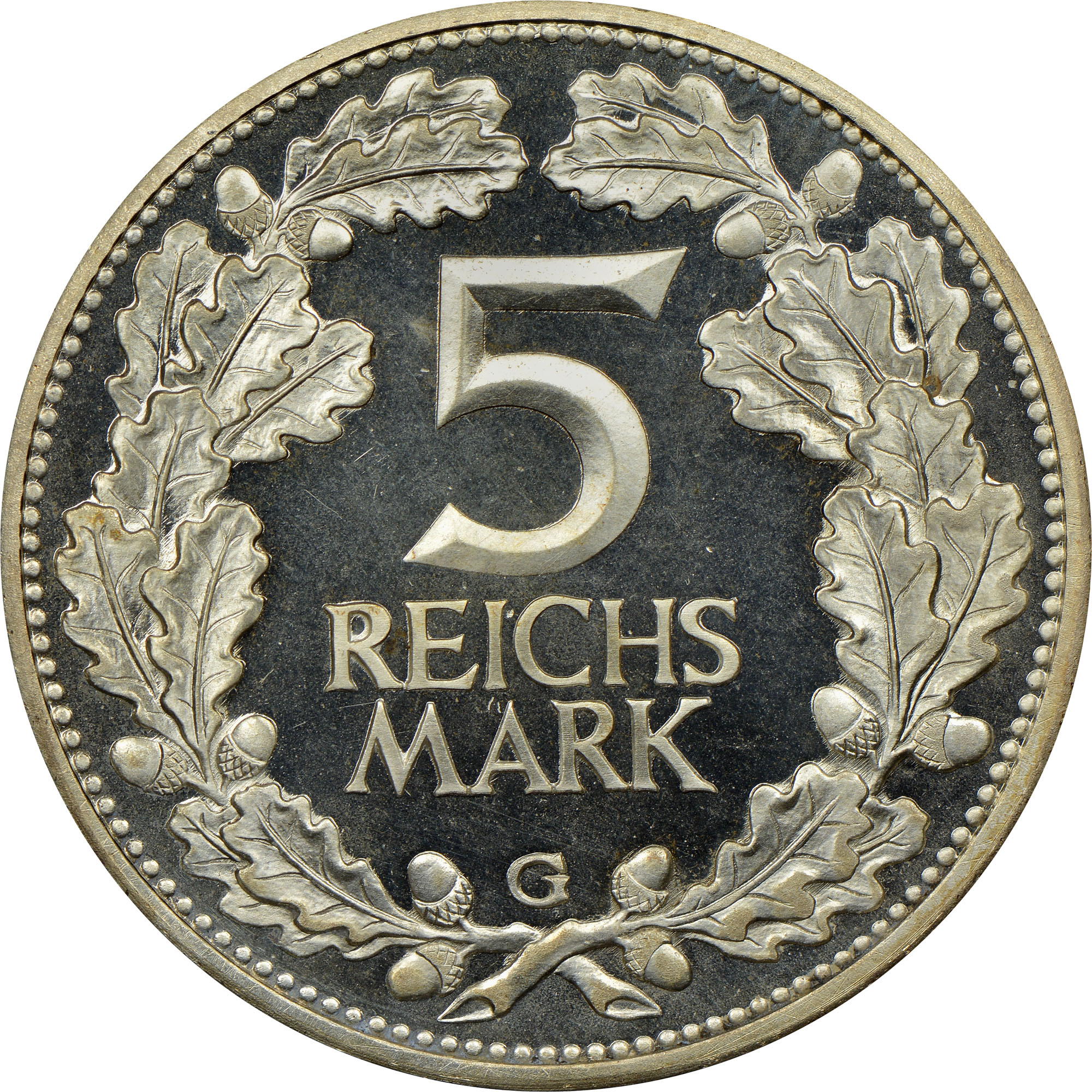 Germany - Weimar Republic 5 Reichsmark KM 47 Prices & Values | NGC