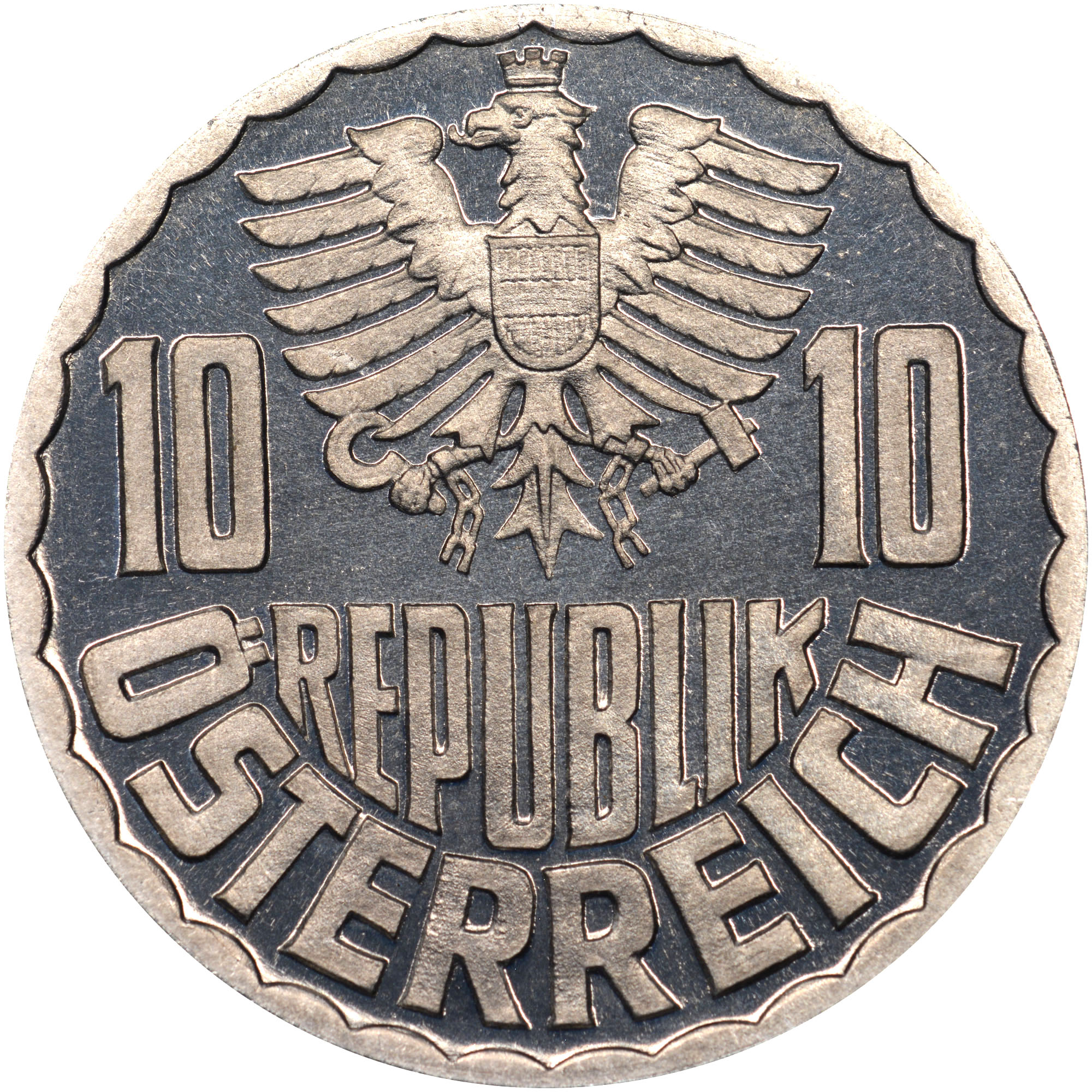 Austria 10 Groschen KM 2878 Prices & Values | NGC