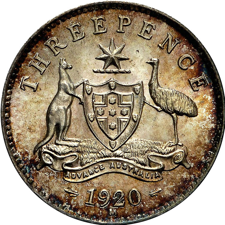 Australia Threepence KM 24 Prices & Values | NGC