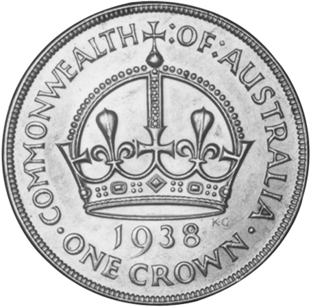 Australia Crown KM 34 Prices & Values | NGC