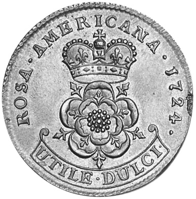 United States Colonial America ROYAL PATENT COINAGE 2 Pence KM 15 Pric