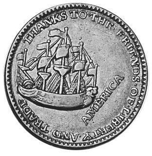 United States Colonial America EARLY COLONIAL AMERICAN TOKENS Farthing