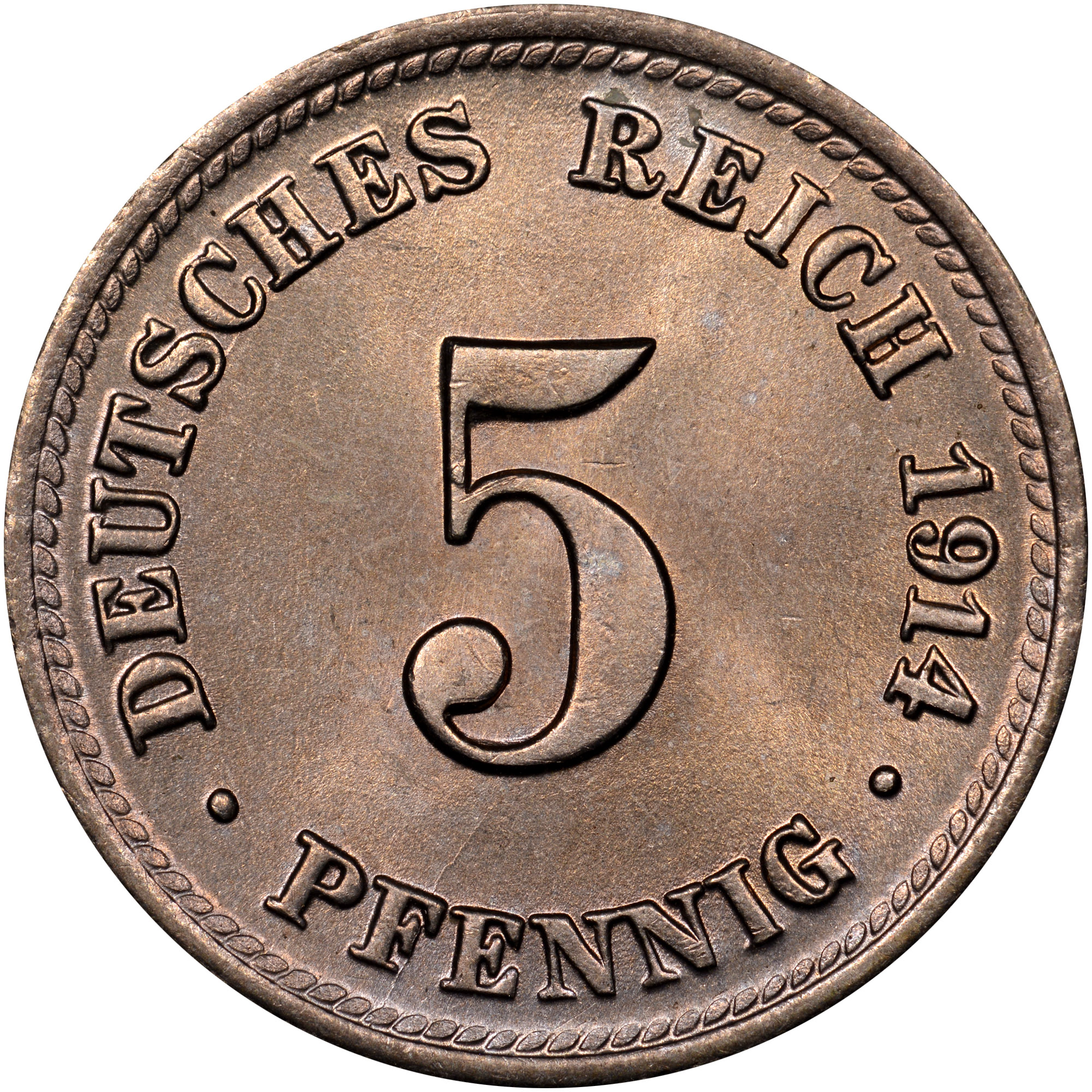 Germany - Empire 5 Pfennig KM 11 Prices & Values | NGC