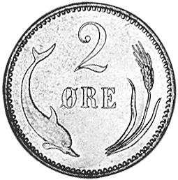 Denmark 2 Øre KM 793.2 Prices & Values | NGC