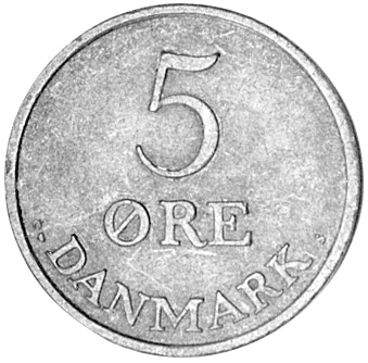 Denmark 5 Øre KM 843.2 Prices & Values | NGC
