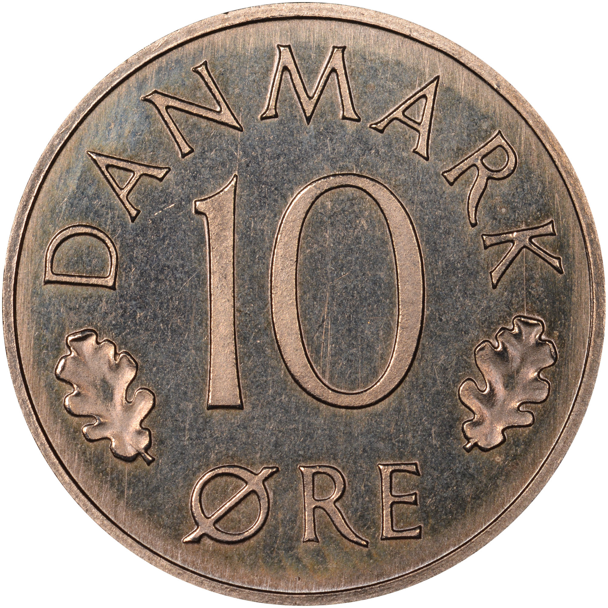 Denmark 10 Øre KM 860.1 Prices & Values | NGC