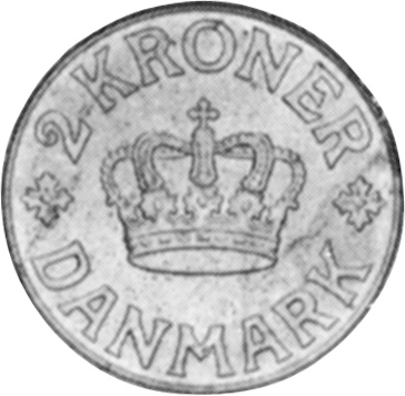 Denmark 2 Kroner KM 825.1 Prices & Values | NGC