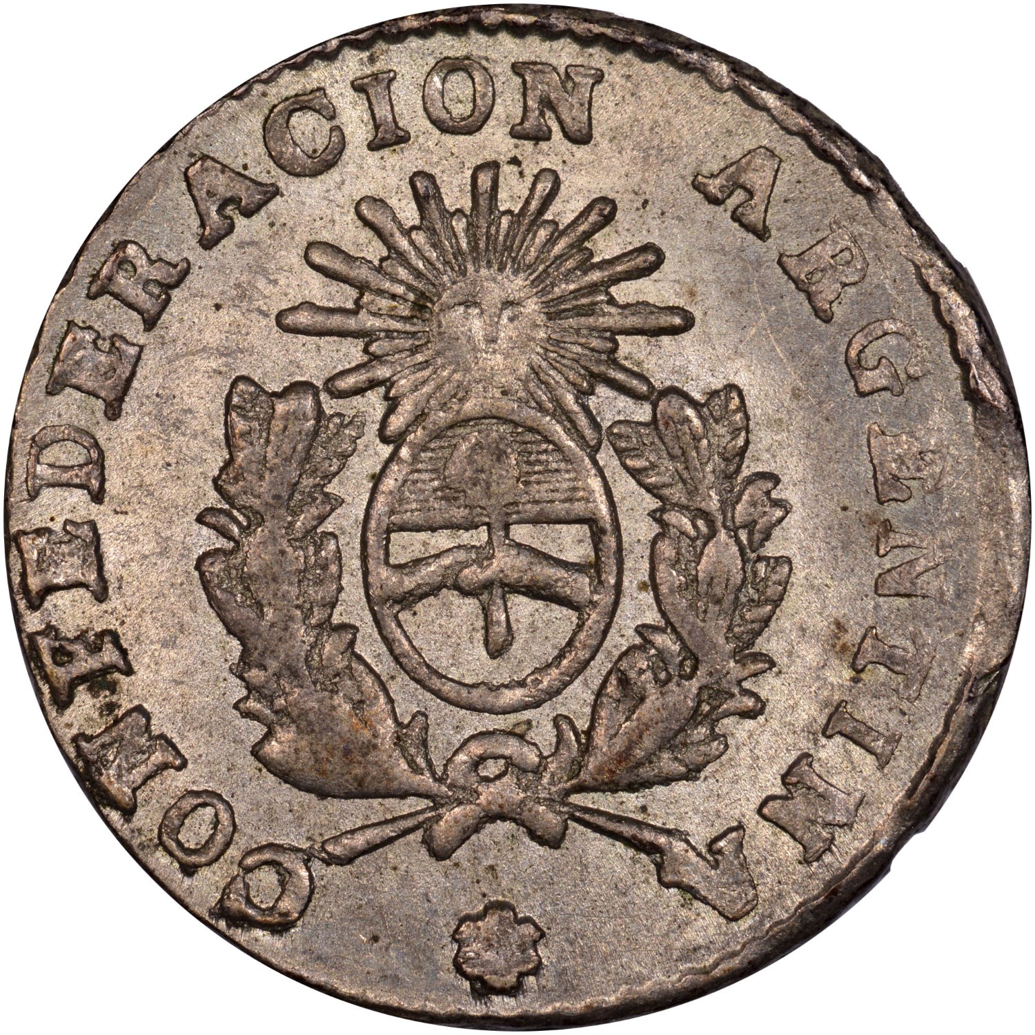 Argentina LA RIOJA 1/2 Real KM 24 Prices & Values | NGC