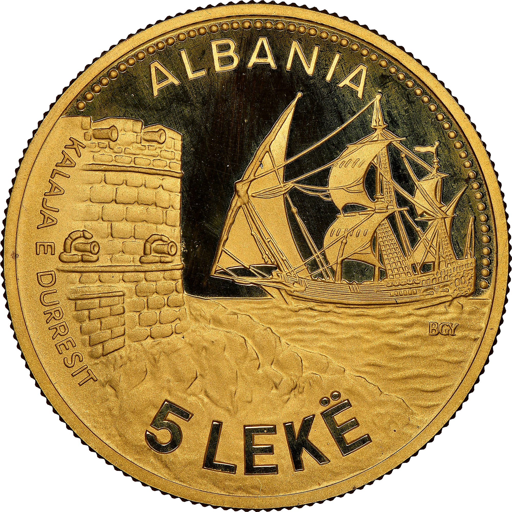 Albania 5 Leke KM 57a Prices & Values | NGC