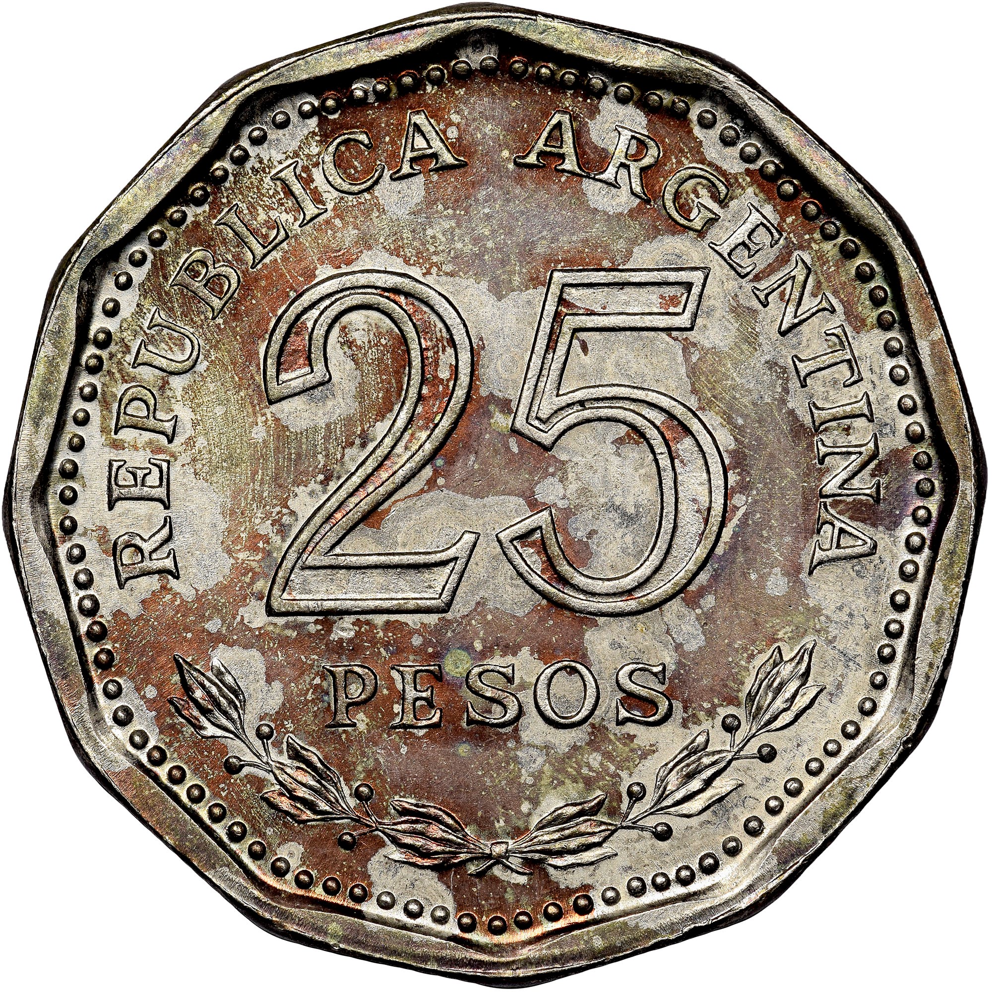 Argentina 25 Pesos KM 63 Prices & Values | NGC
