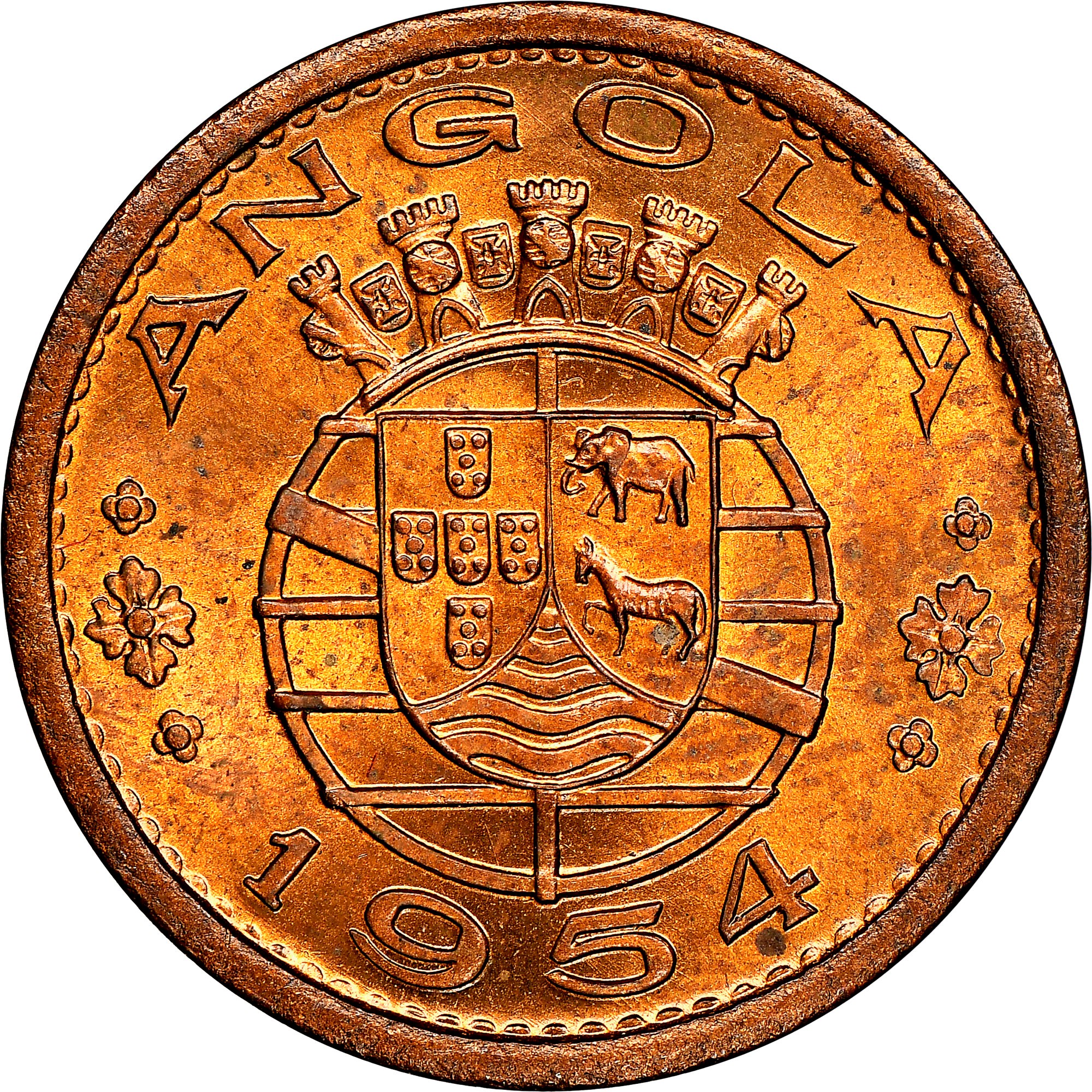 Angola 50 Centavos KM 75 Prices & Values | NGC