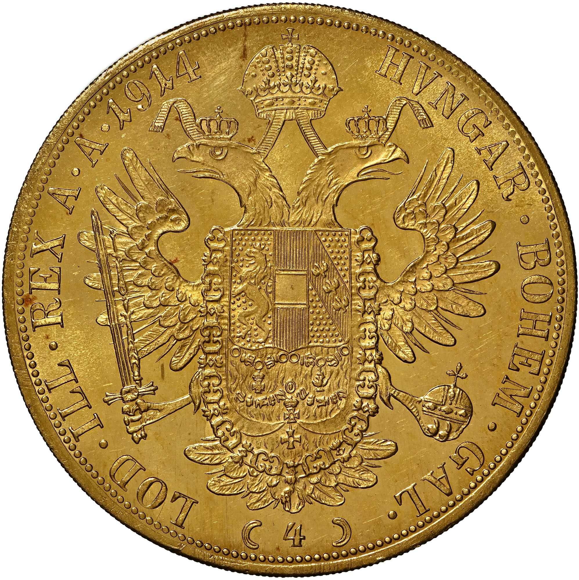 Austria 4 Ducat KM 2276 Prices & Values | NGC