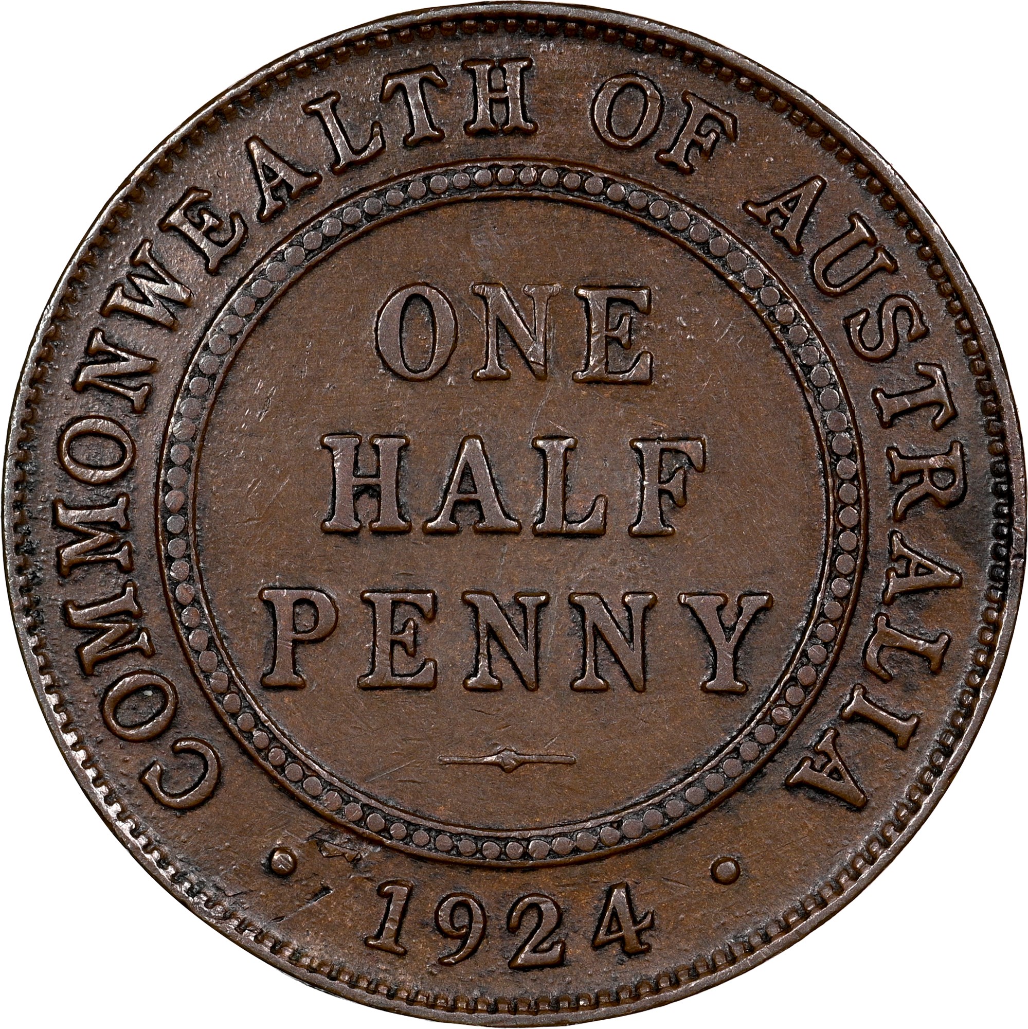 Australia 1 2 Penny KM 22 Prices Values NGC Australia 1 2 Penny KM 22 Prices Values NGC
