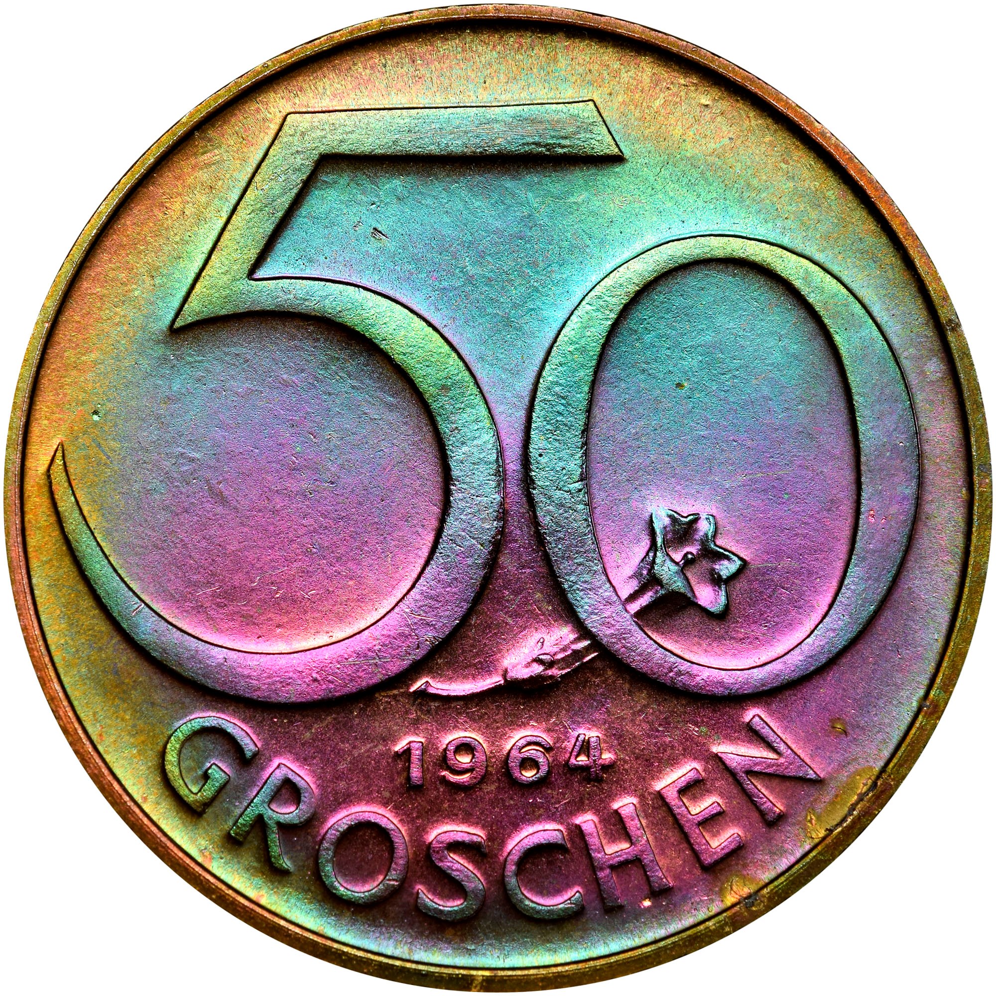 Austria 50 Groschen KM 2885 Prices & Values | NGC