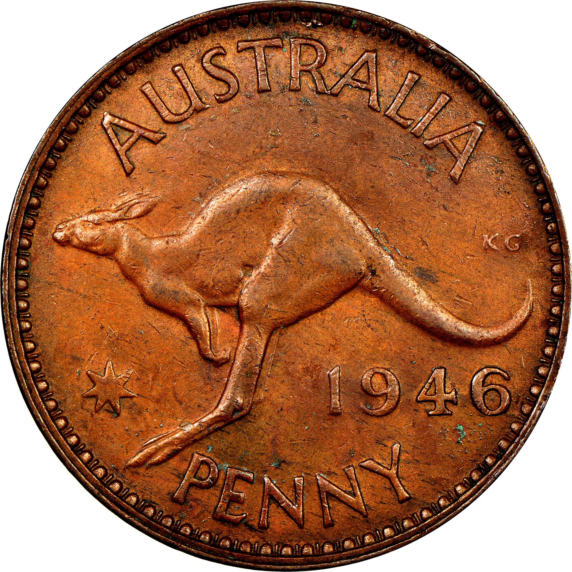 Australia Penny KM 36 Prices Values NGC
