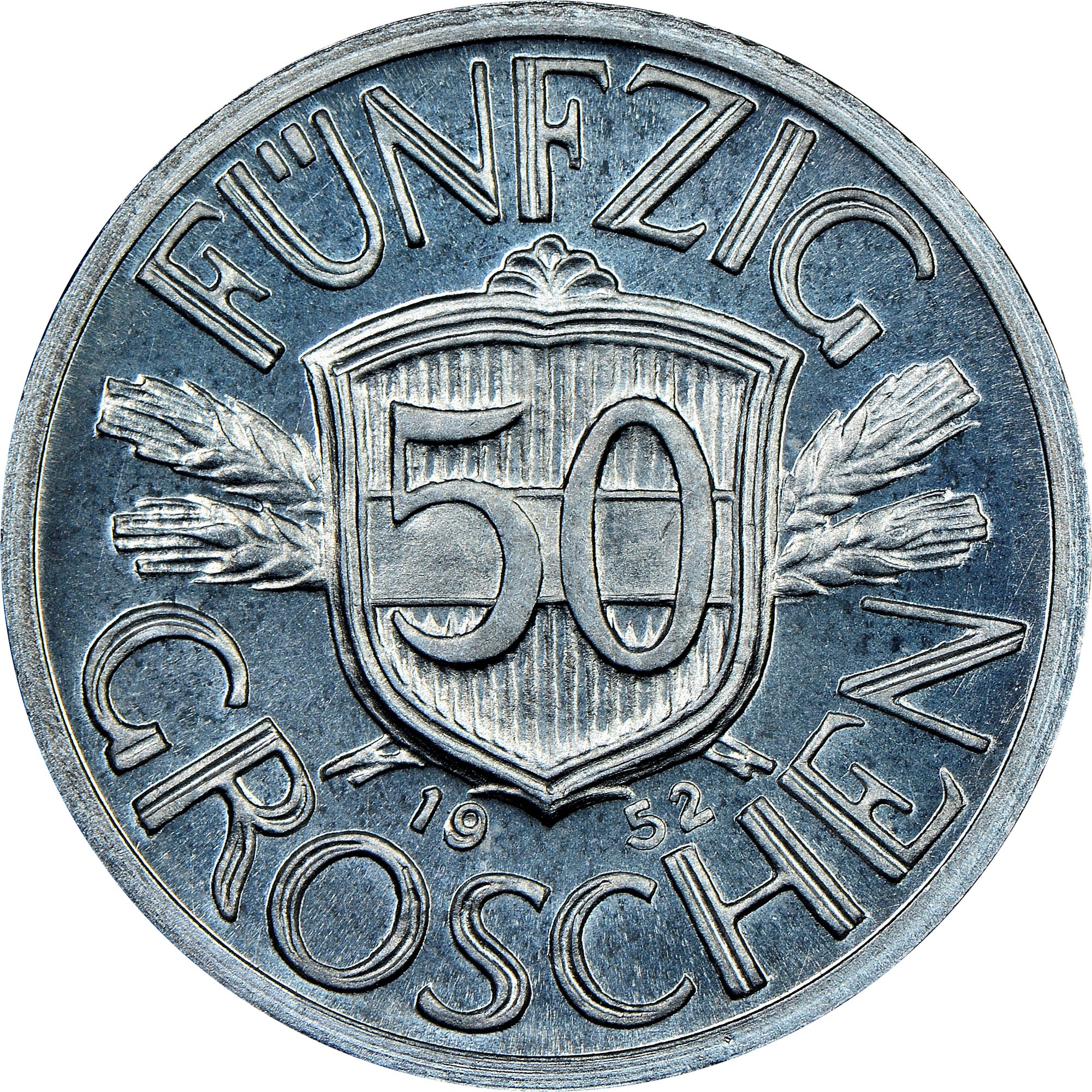 Austria 50 Groschen KM 2870 Prices & Values | NGC