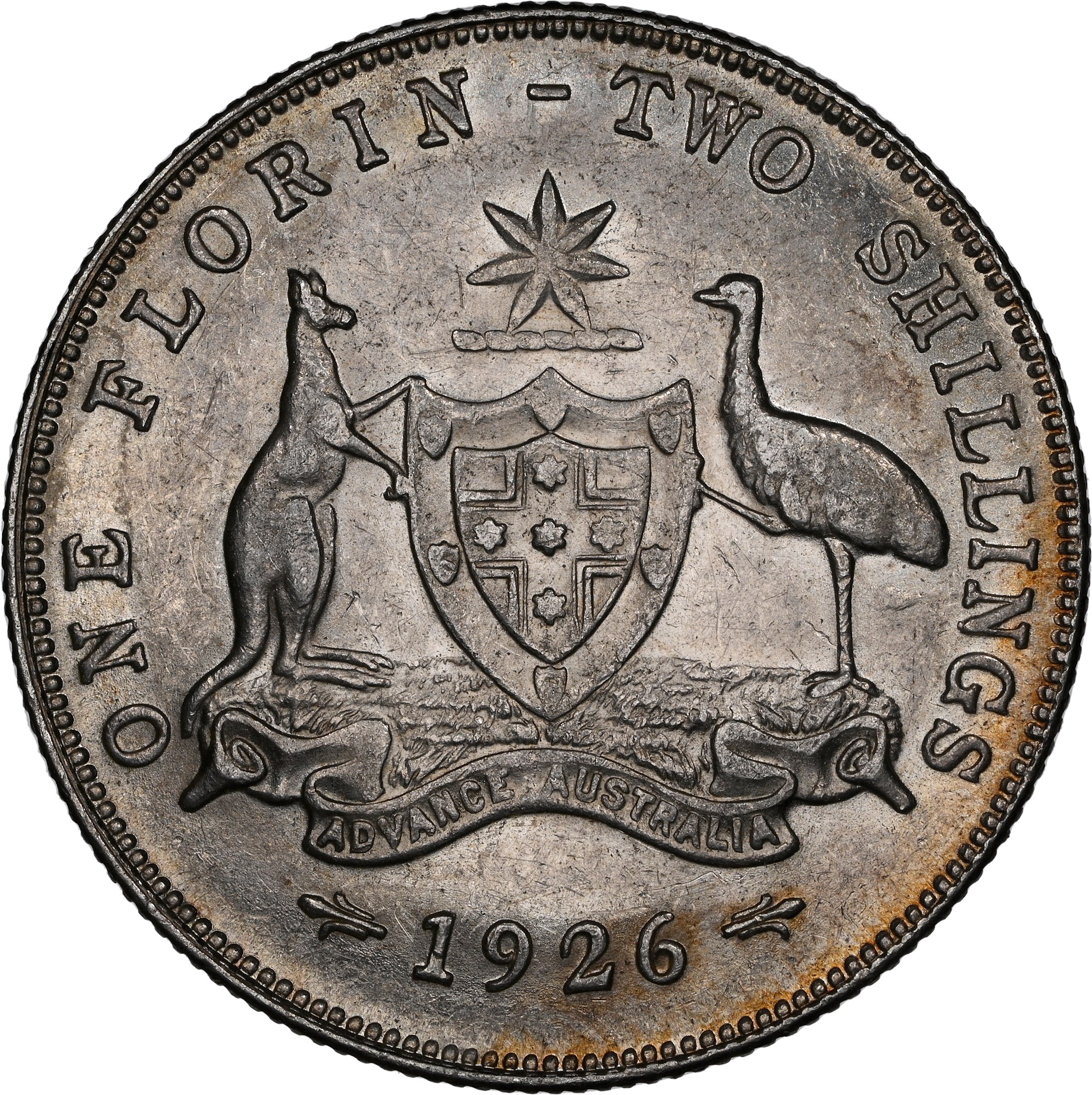 Australia Florin KM 27 Prices & Values | NGC