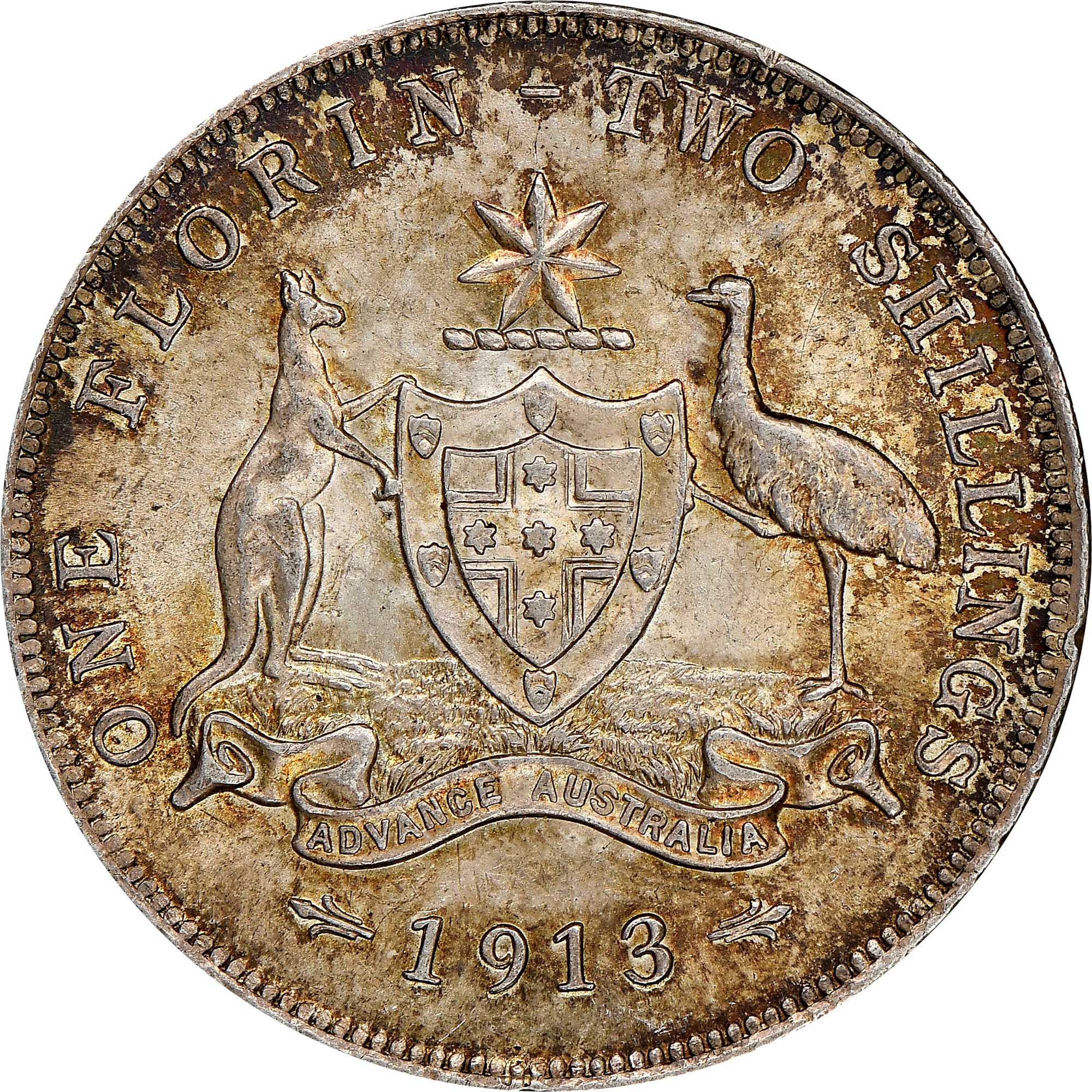 Australia Florin KM 27 Prices & Values | NGC