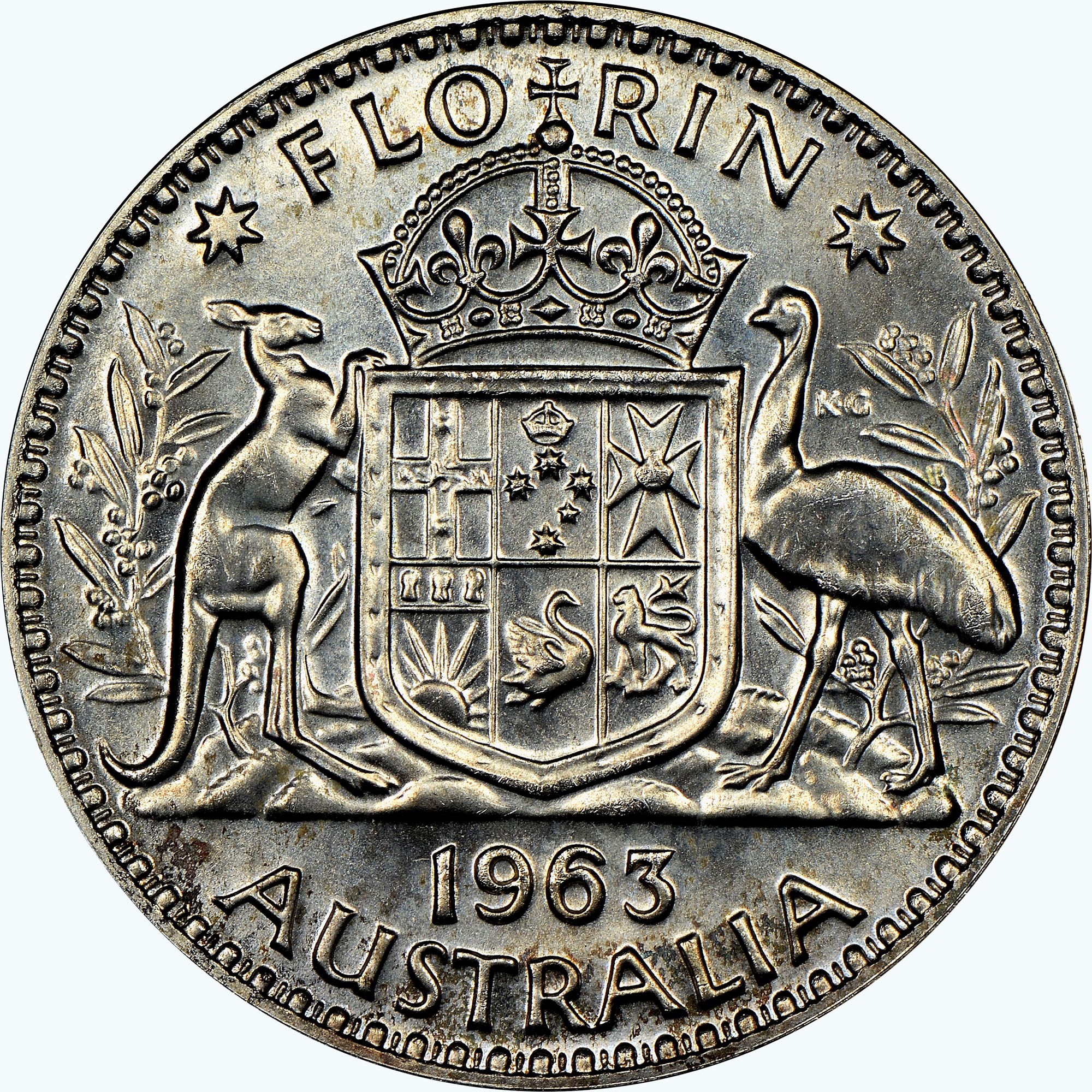 Australia Florin KM 60 Prices & Values | NGC
