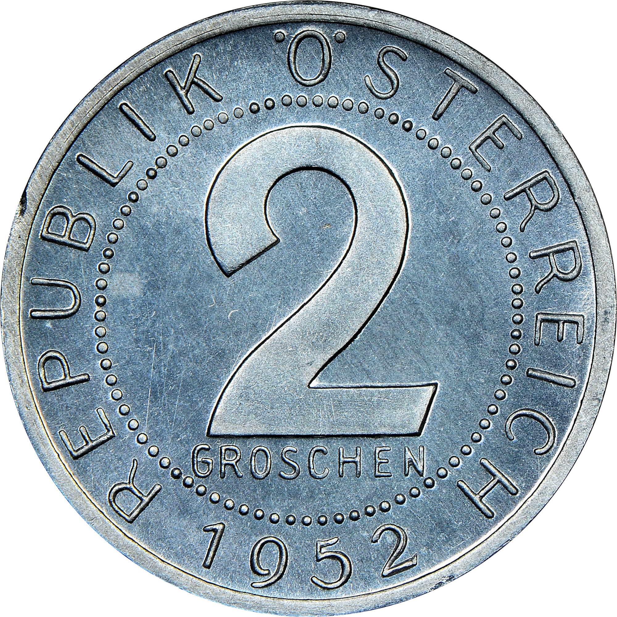 Austria 2 Groschen KM 2876 Prices & Values | NGC
