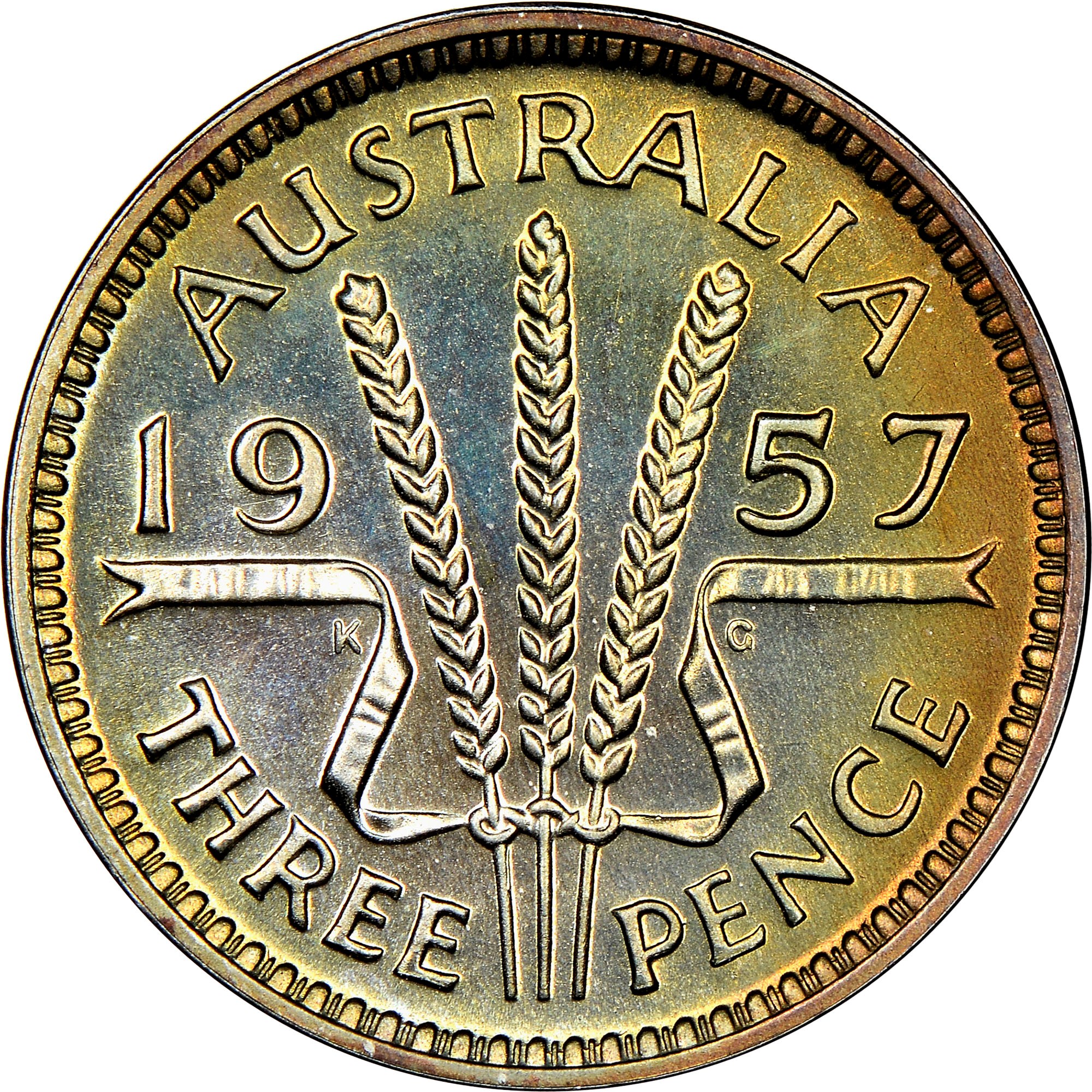 Australia Threepence KM 57 Prices & Values | NGC