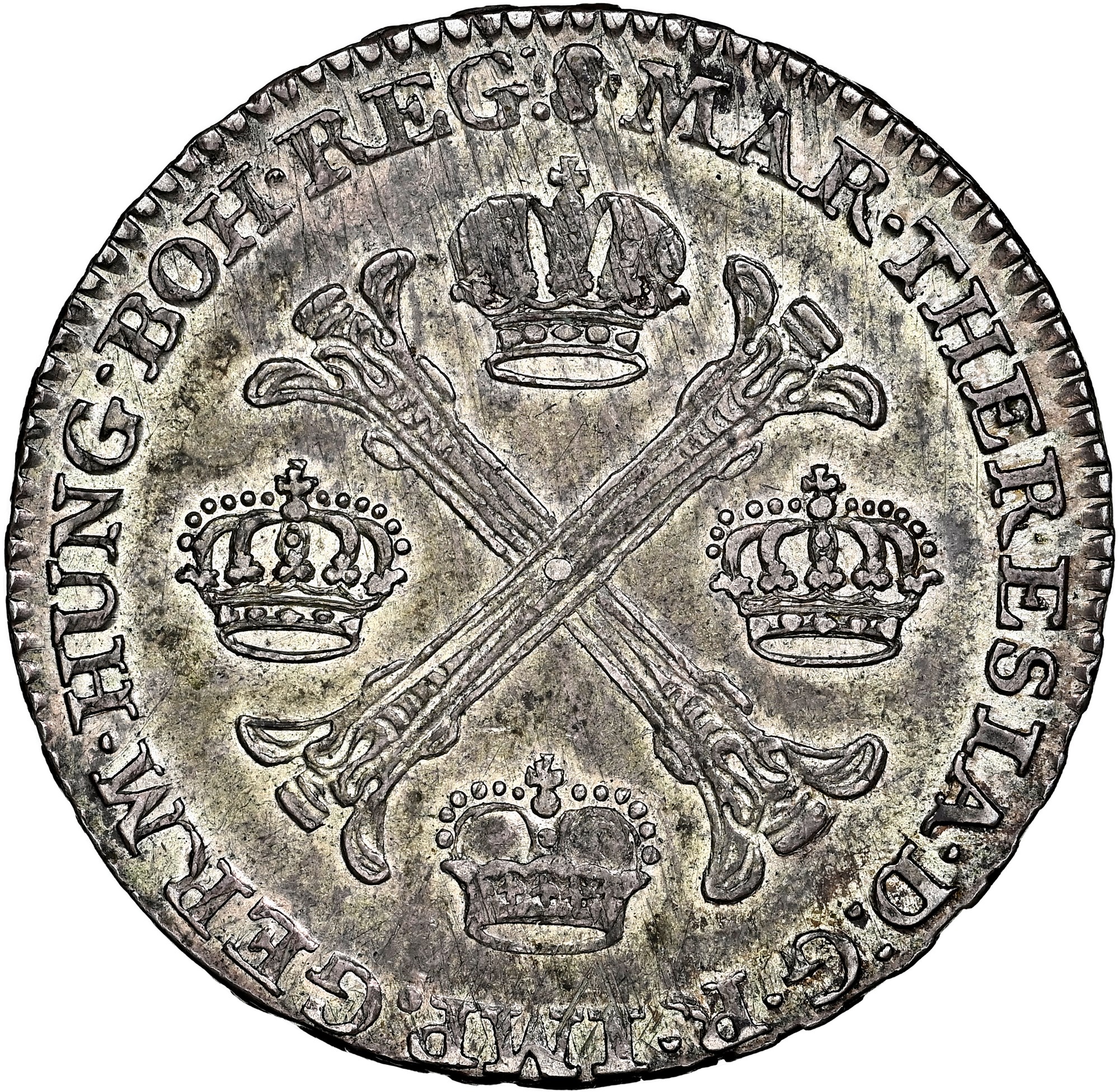 Austrian Netherlands 1/2 Kronenthaler KM 19 Prices & Values | NGC