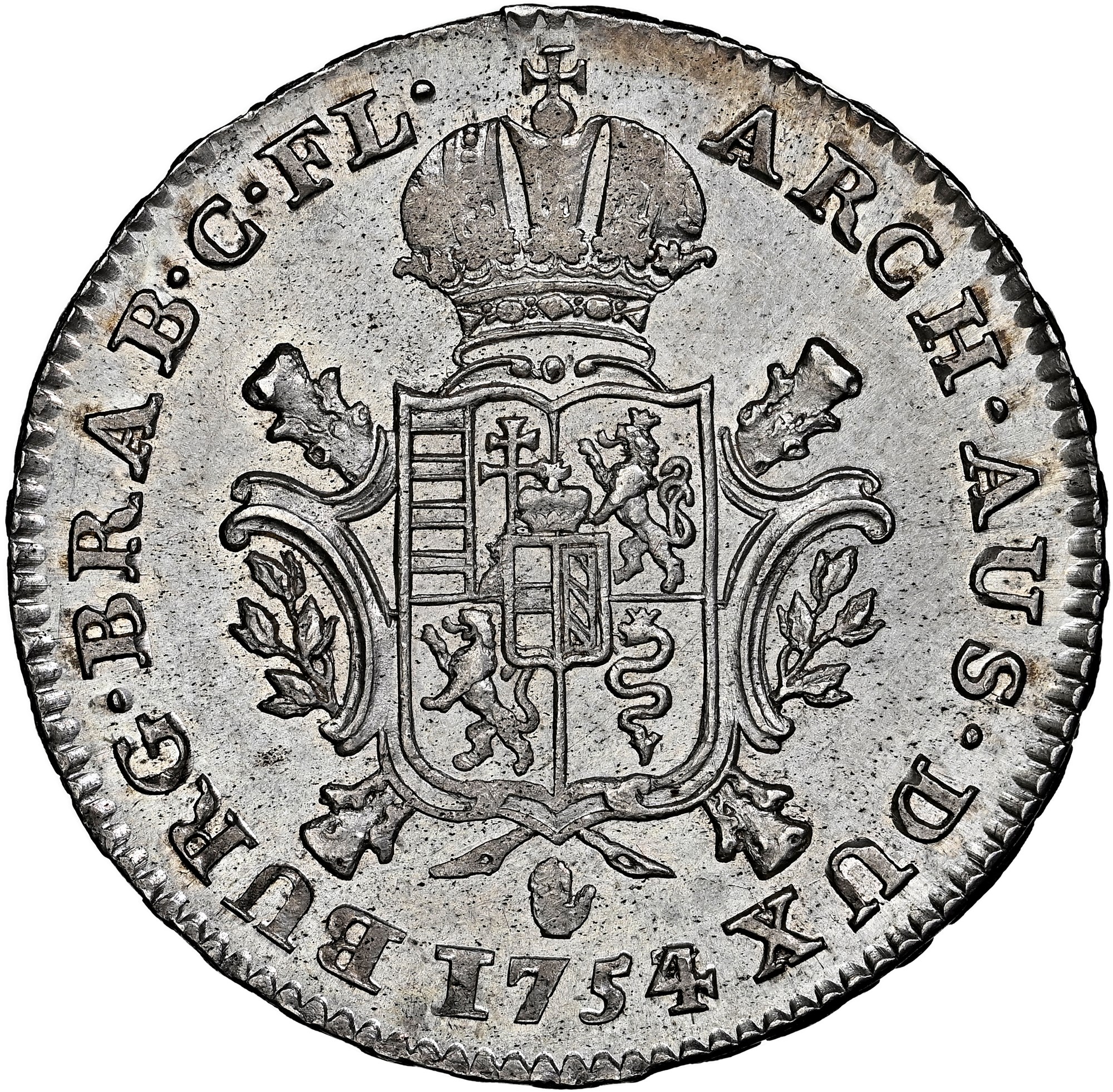 Austrian Netherlands 1/2 Ducaton KM 7 Prices & Values | NGC