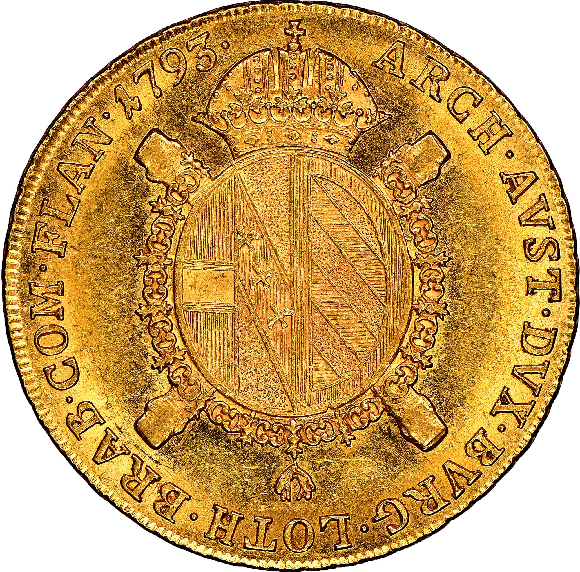 Austrian Netherlands Souverain D'or KM 64 Prices & Values | NGC