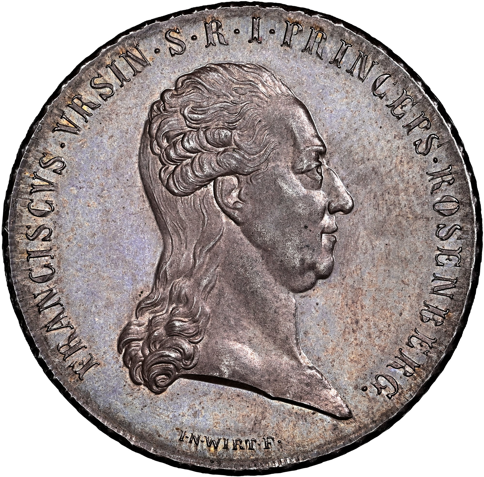 Austrian States ORSINI-ROSENBERG Thaler KM 1 Prices & Values | NGC