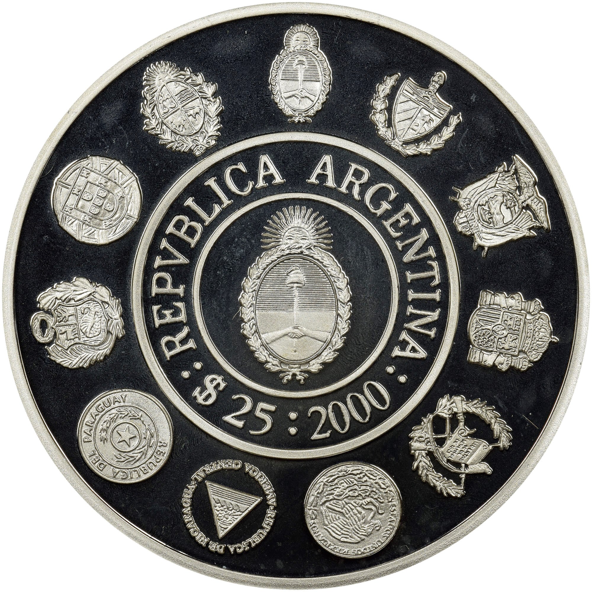 Argentina 25 Pesos KM 131 Prices & Values | NGC