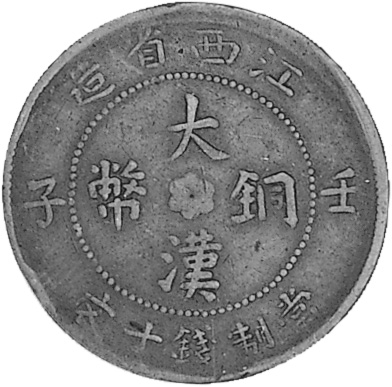 China, Provincial KIANGSI PROVINCE 10 Cash Y 412 Prices & Values | NGC