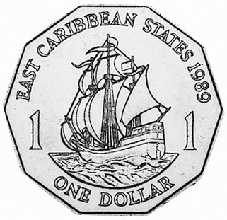 East Caribbean States Dollar KM 20 Prices & Values | NGC