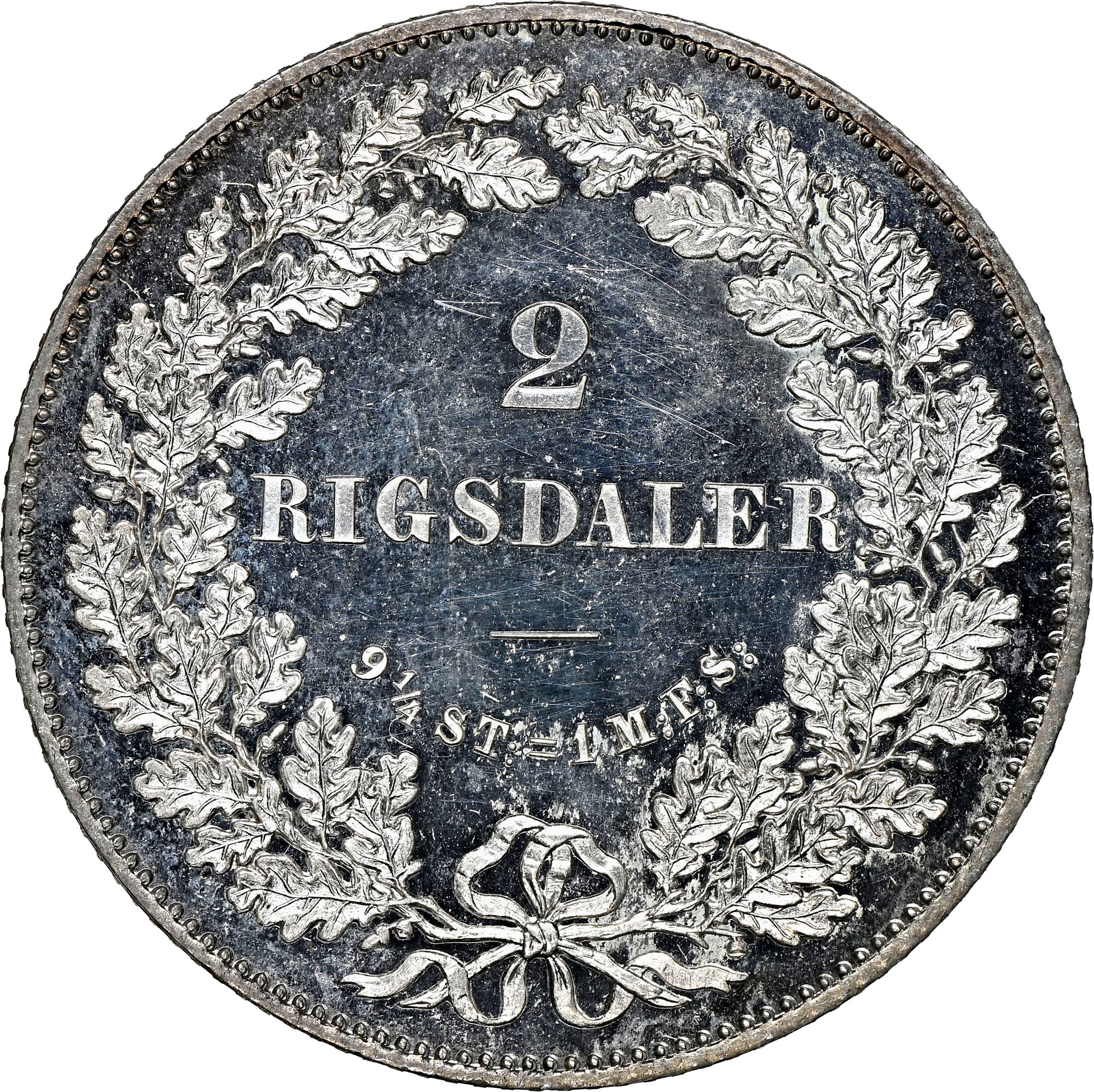 Denmark 2 Rigsdaler KM 772.1 Prices & Values | NGC