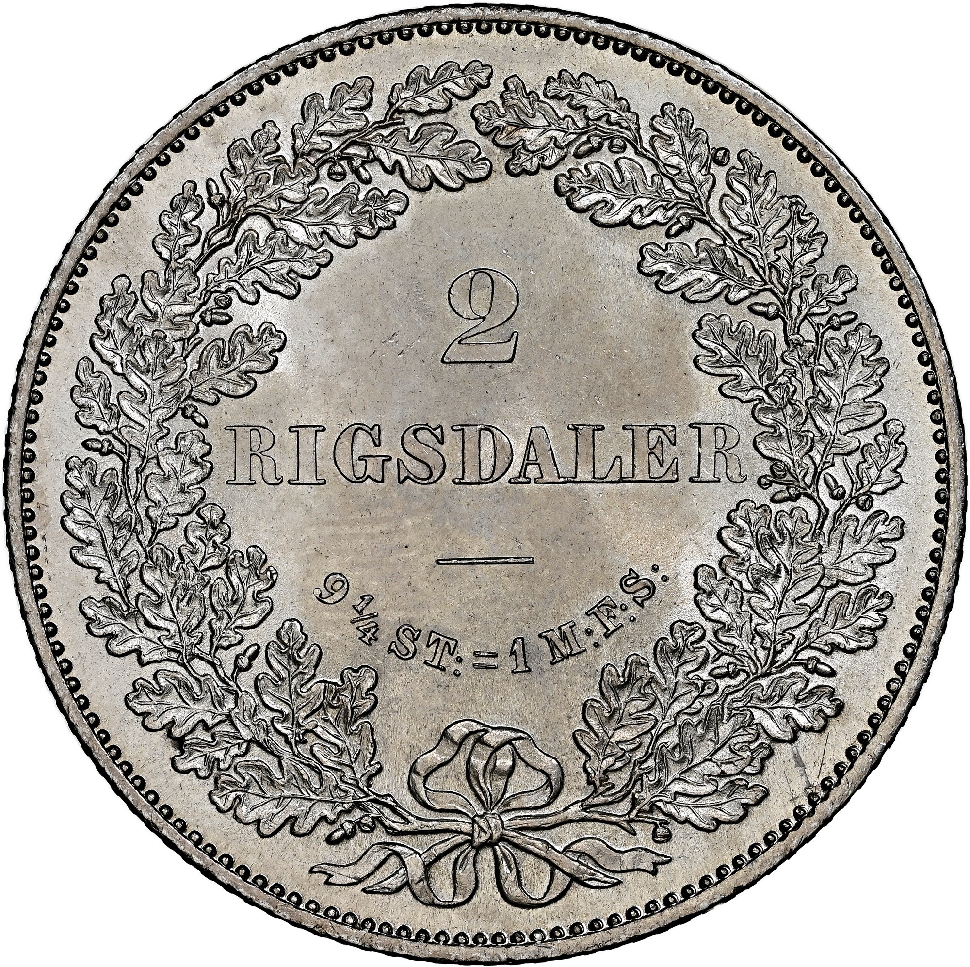 Denmark 2 Rigsdaler KM 772.2 Prices & Values | NGC