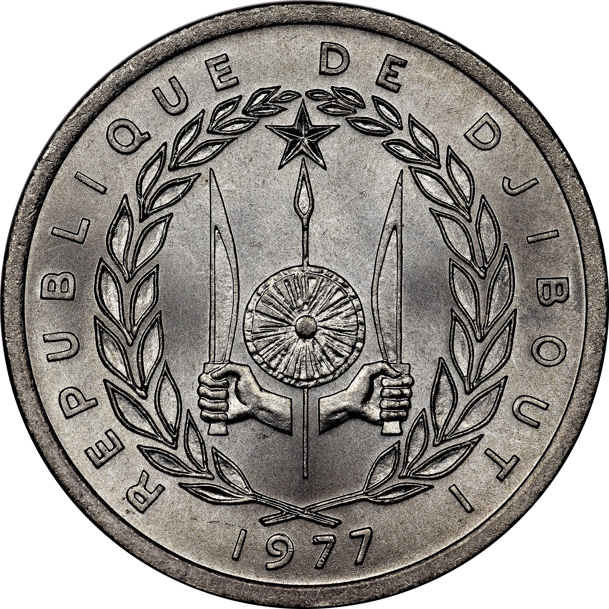 Djibouti Franc KM 20 Prices & Values | NGC