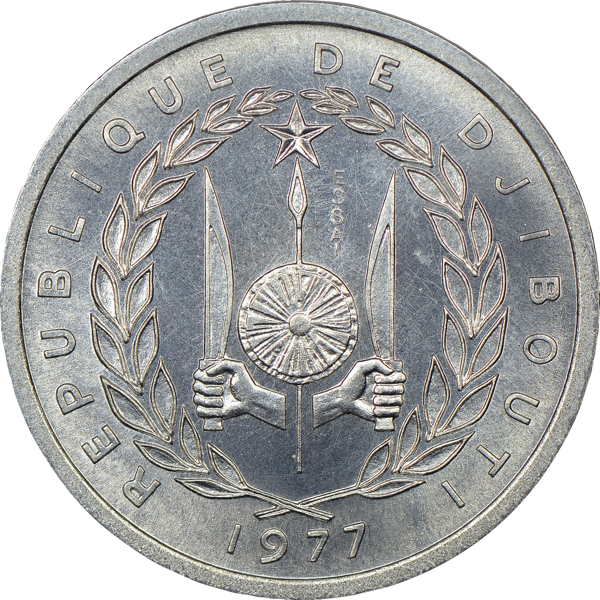 Djibouti Franc KM E1 Prices & Values | NGC
