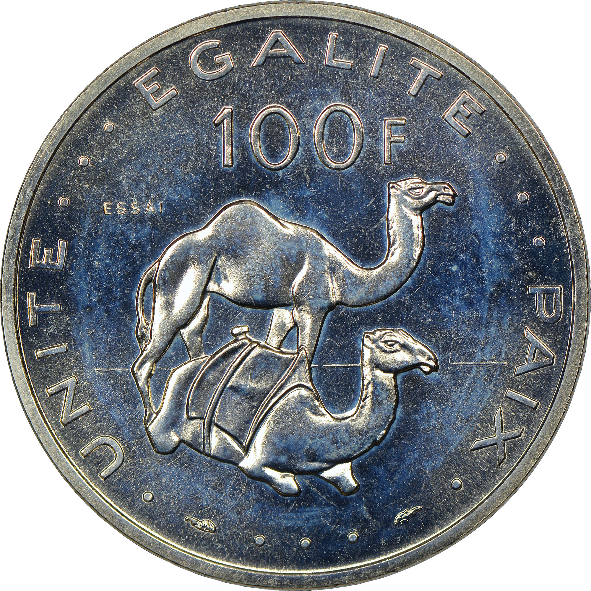 Djibouti 100 Francs KM E7 Prices & Values | NGC