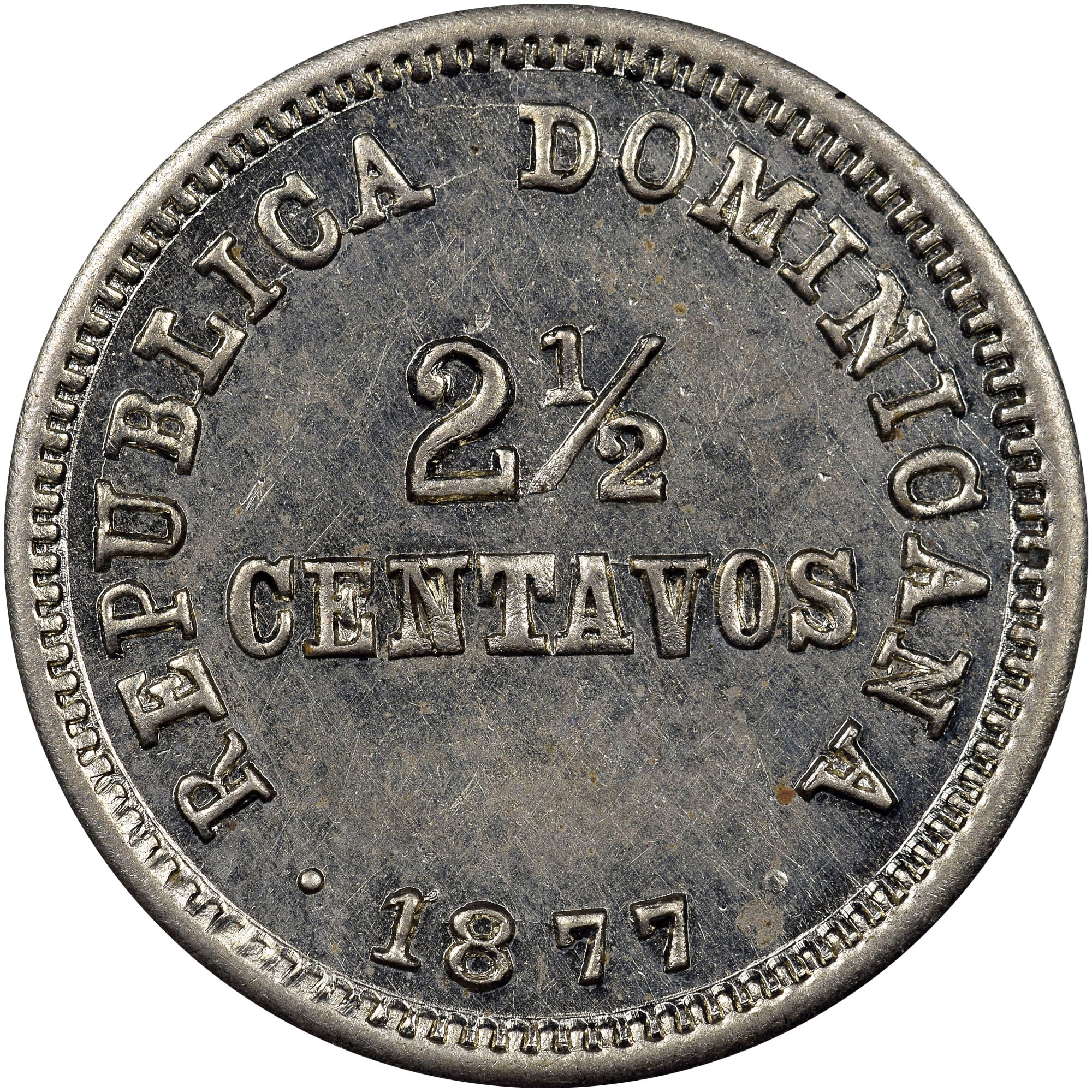 Dominican Republic 2-1/2 Centavos KM 4 Prices & Values | NGC