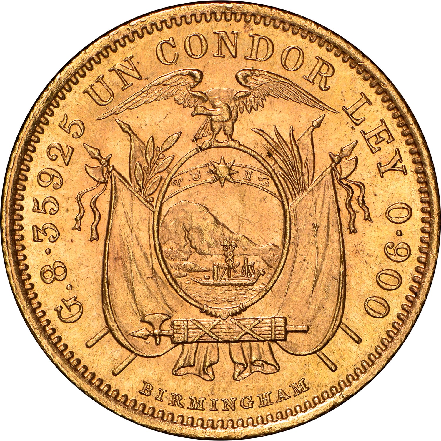 Ecuador Condor KM Pn12 Prices & Values | NGC